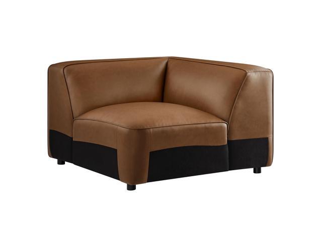 Click here for Auren Upholstered Vegan Leather Modular Corner Cha... prices