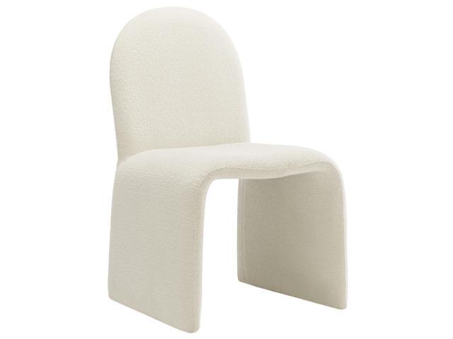 Click here for Junia Boucle Upholstered Arch Armless Dining Chair... prices