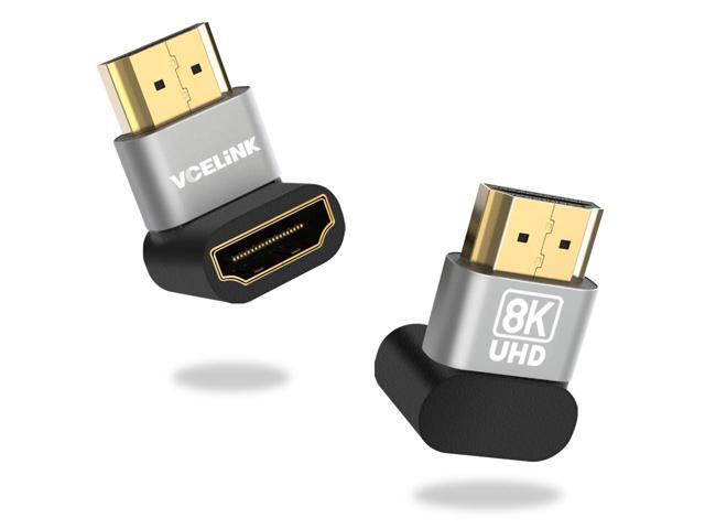Click here for VCELINK 8K@60Hz HDMI Right Angle Adapter  90 Degre... prices