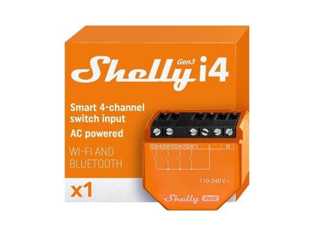 Click here for Shelly i4 Gen3 WiFi & Bluetooth Smart 4-digital in... prices