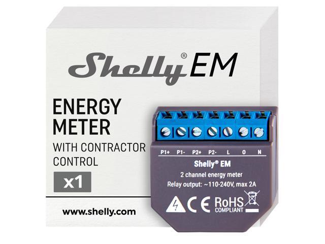 Click here for Shelly EM + 120A Clamp Wi-Fi-Operated Smart Energy... prices
