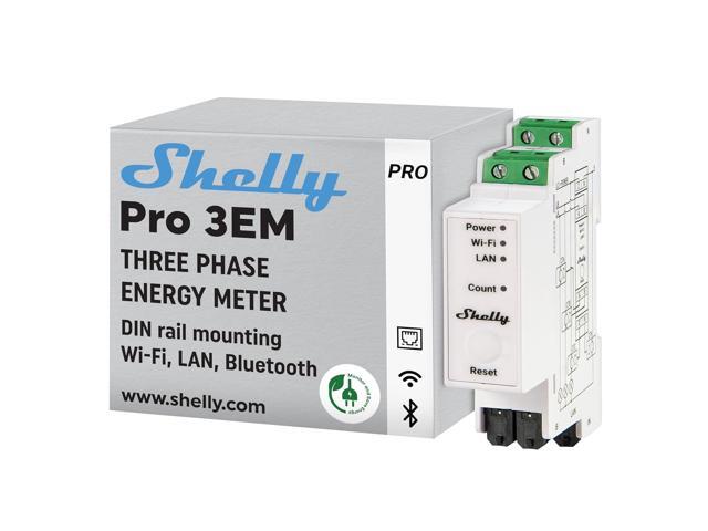 Click here for Shelly Pro 3EM (400A) WiFi & Bluetooth 3-Phase Sma... prices