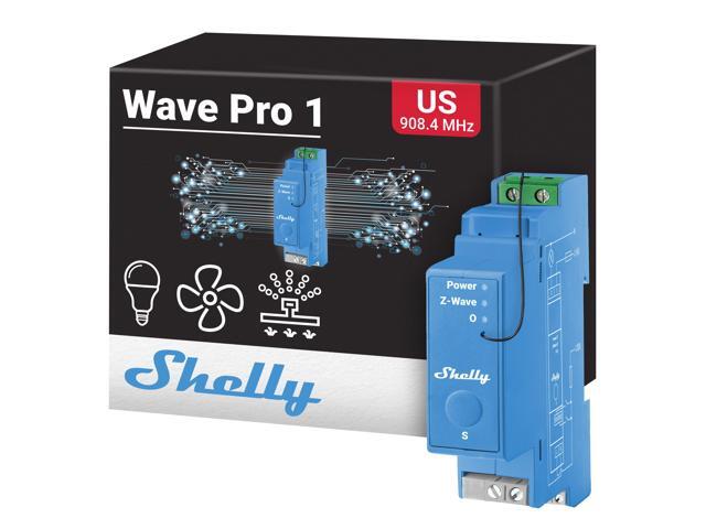 Click here for Shelly Wave Pro 1 Z-Wave Smart Relay Switch Dry Co... prices