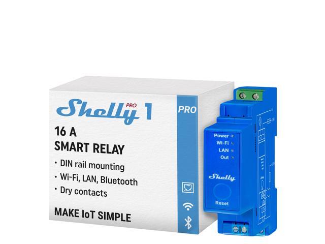 Click here for Shelly Pro 1 Wi-Fi  Bluetooth & LAN  1-channel DIN... prices