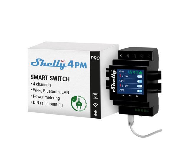 Click here for Shelly Pro 4PM Wi-Fi & LAN  4-Channel Smart Relay... prices