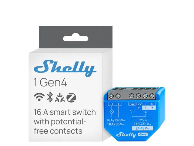 Click here for Shelly 1 Gen4 WiFi  Bluetooth & Zigbee Smart Relay... prices