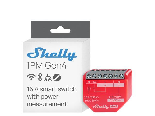 Click here for Shelly 1PM Gen4 Smart Relay Switch with Power Mete... prices