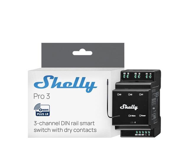 Click here for Shelly Wave Pro 3 LR Z-wave Long Range 3-Channel S... prices