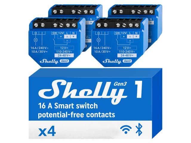 Click here for Shelly 1 Gen3 WiFi & Bluetooth Smart Relay Switch... prices