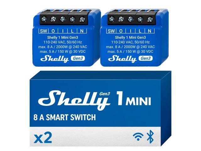 Click here for Shelly 1 Mini Gen3 Wi-Fi & Bluetooth Smart Relay S... prices