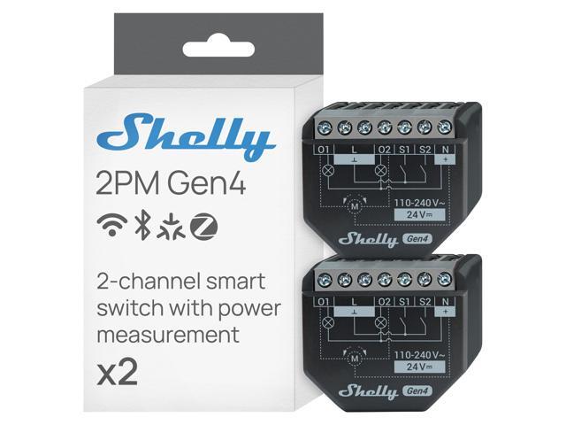 Click here for Shelly 2PM Gen4 16A 2-Channel (2x10A) Smart Relay... prices
