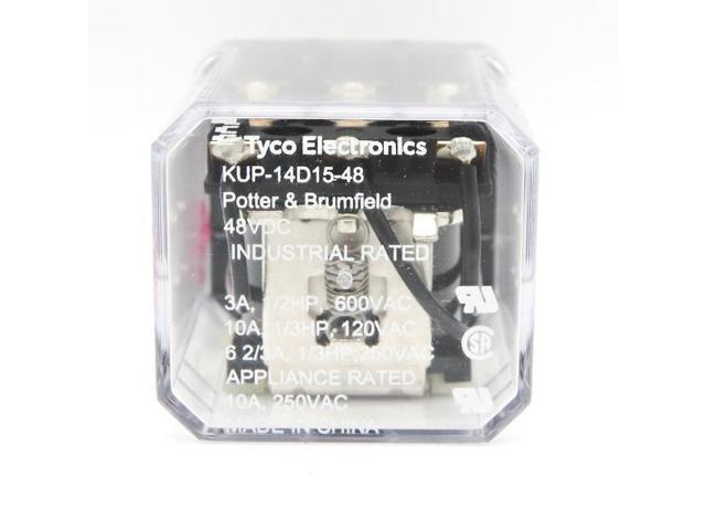 Click here for TE Connectivity KUP-14D15-48 48VDC 10A 3PDT Genera... prices