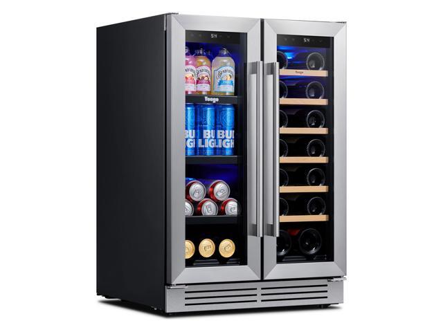 Click here for Yeego Quiet Dual-Zone Beverage Refrigerator - 116L... prices