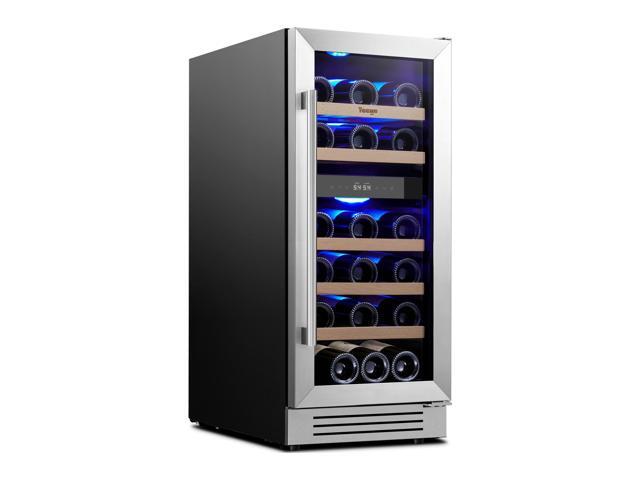 Click here for Yeego Upgraded 15 Inch Wine Cooler 28-Bottle Capac... prices