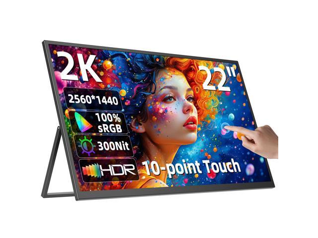 Click here for EVICIV 22 2K Touchscreen Portable Monitor w/VESA &... prices