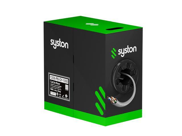 Click here for Syston Cable Technology CAT 5E Ethernet Bulk Cable... prices
