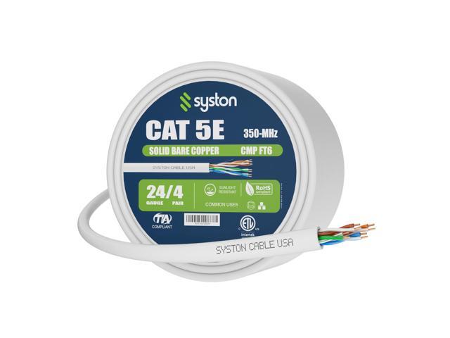 Click here for SYSTON CABLE TECHNOLOGY CAT 5E Ethernet Bulk Cable... prices