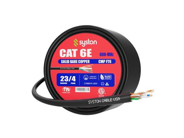 Click here for SYSTON CABLE TECHNOLOGY CAT 6E Ethernet Bulk Cable... prices