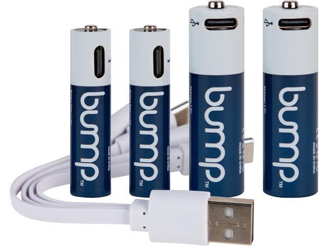 Click here for Bump 2 AA + 2 AAA 1.5V Rechargeable Lithium-Ion Ba... prices