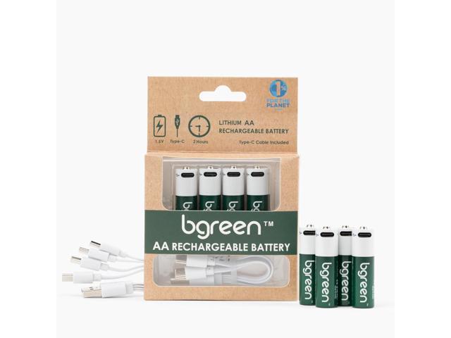 Click here for bgreen USB-C Rechargeable AA Batteries  4 Pack  34... prices