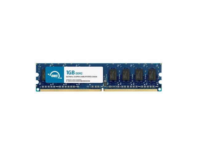 Click here for OWC 1GB DDR2 667 PC2-5300 CL5 1Rx8 240-pin 1.8V No... prices
