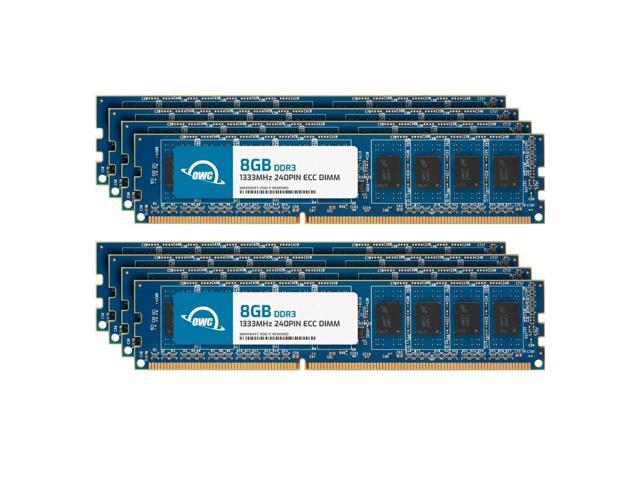 Click here for OWC 64GB (8x8GB) DDR3 1333 PC3-10600 CL9 2Rx8 240-... prices