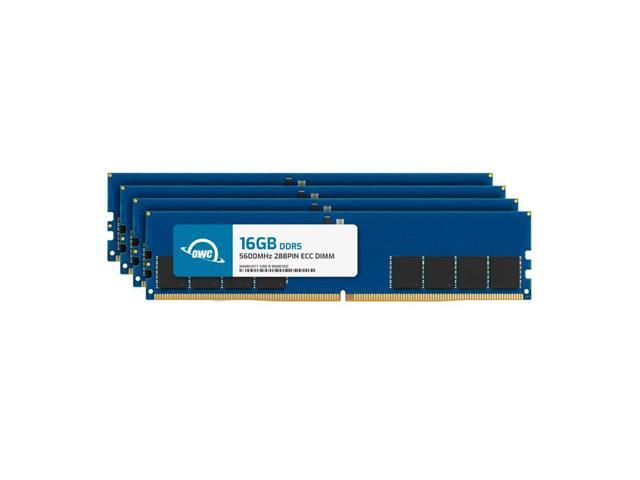 Click here for OWC 64GB (4x16GB) DDR5 5600 PC5-44800 CL46 1Rx8 28... prices