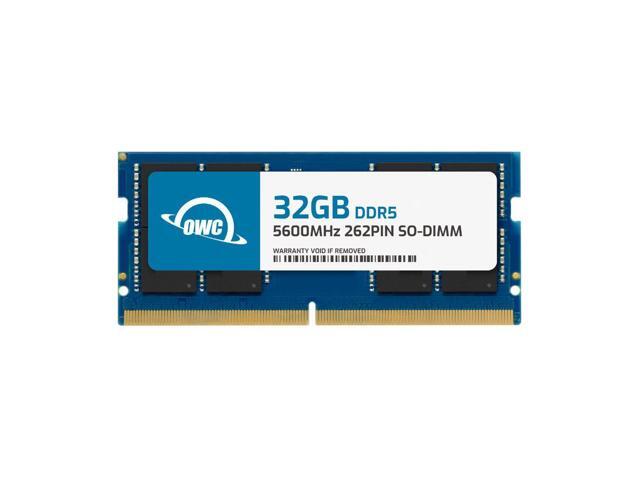 Click here for OWC 32GB DDR5 5600 PC5-44800 CL46 2Rx8 262-pin 1.1... prices