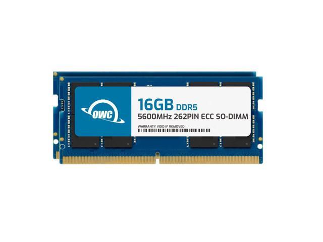 Click here for OWC 32GB (2x16GB) DDR5 5600 PC5-44800 CL46 1Rx8 26... prices