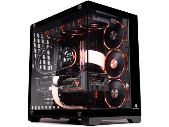 Click here for WJCOOLMAN Lonely Warrior PRO Black Computer Case P... prices