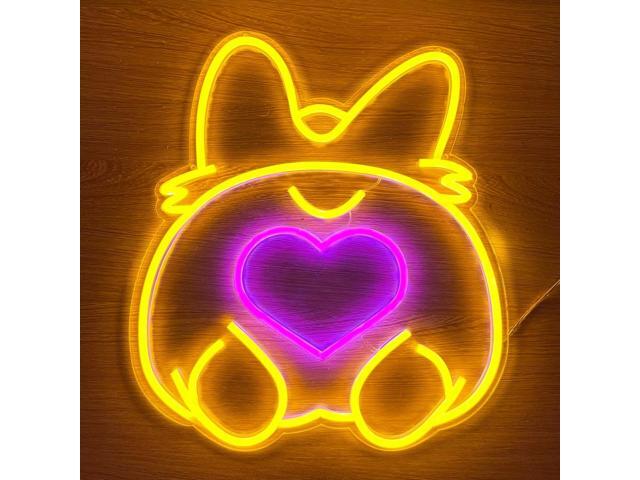 Click here for Corgi LED Neon Sign Super Bright Acrylic Dimmable... prices