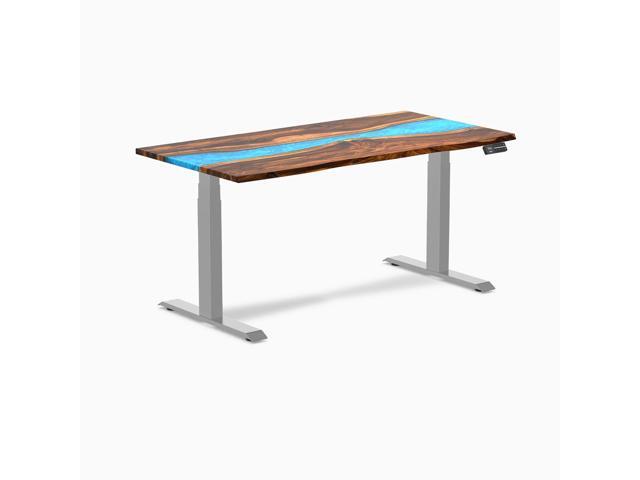 Click here for Desky Dual Resin Hardwood Sit Stand Desk - Pheasan... prices