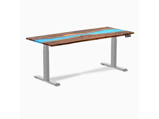 Click here for Desky Dual Resin Hardwood Sit Stand Desk - Pheasan... prices