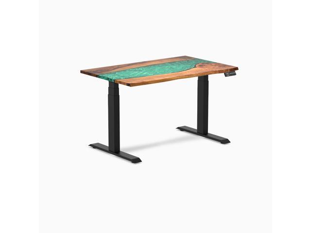 Click here for Desky Dual Resin Hardwood Sit Stand Desk - Natural... prices