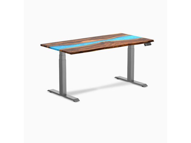 Click here for Desky Dual Resin Hardwood Sit Stand Desk - Pheasan... prices