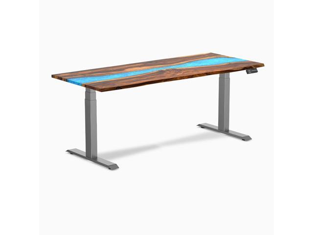 Click here for Desky Dual Resin Hardwood Sit Stand Desk - Pheasan... prices
