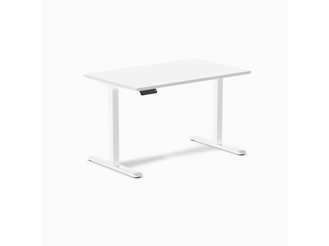 Click here for Desky Single Sit Stand Gaming Desk - White / 47.2... prices