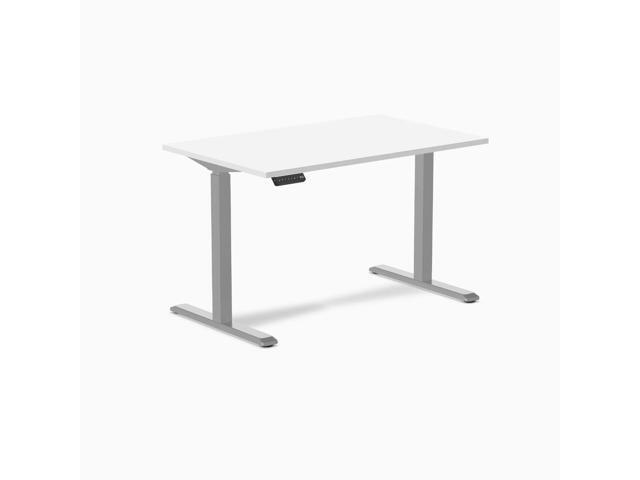 Click here for Desky Single Sit Stand Desk - White / 47.2x29.5 /... prices