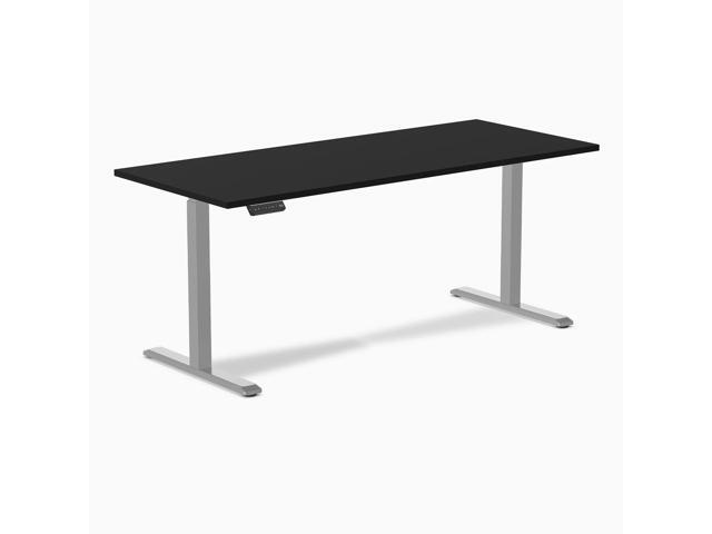 Click here for Desky Single Sit Stand Desk - Black / 70.9x29.5 /... prices
