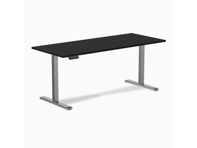 Click here for Desky Single Sit Stand Desk - Black / 70.9x29.5 /... prices