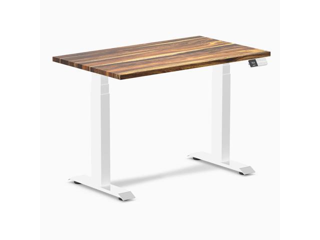 Click here for Desky Dual Mini Hardwood Sit Stand Desk - Pheasant... prices