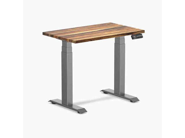 Click here for Desky Dual Mini Hardwood Sit Stand Desk - Pheasant... prices