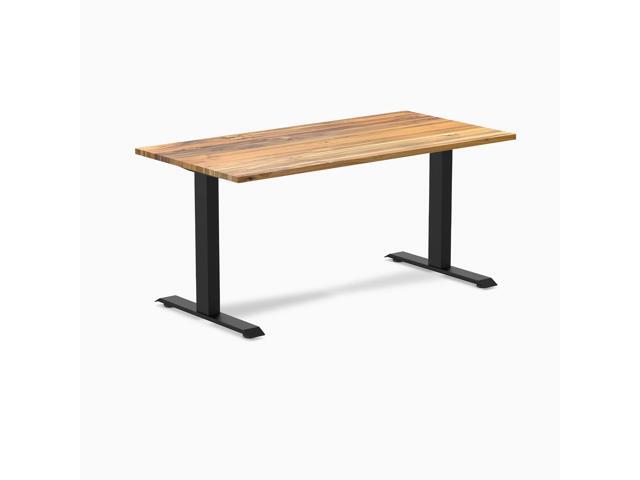 Click here for Desky Zero Hardwood Office Desk - Teak / 60 x 30 i... prices