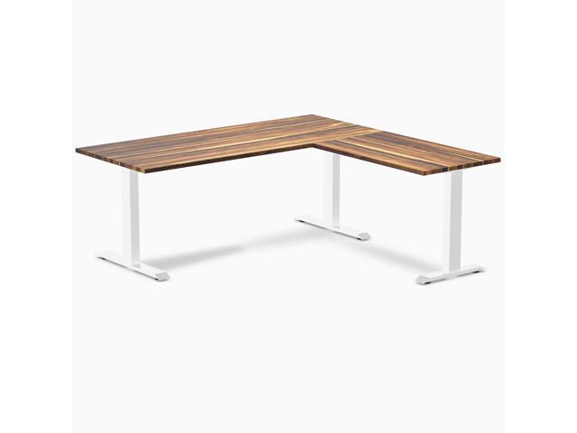Click here for Desky Zero Hardwood L-Shape Office Desk - Pheasant... prices