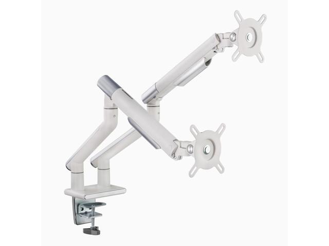 Click here for Desky Dual Slim Aluminium Monitor Arm - White prices