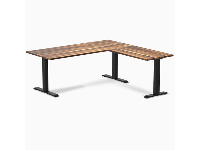 Click here for Desky Zero Hardwood L-Shape Office Desk - Pheasant... prices