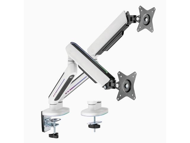 Click here for Desky Dual LED Monitor Arm - White prices