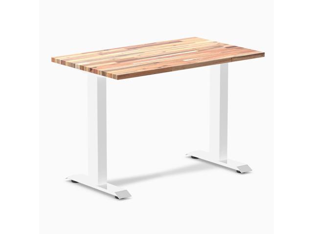 Click here for Desky Zero Mini Softwood Office Desk - Acacia / 40... prices