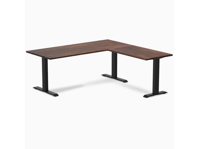 Click here for Desky Zero Softwood L-Shape Office Desk - American... prices