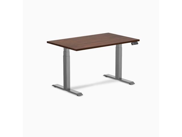 Click here for Desky Dual Rubberwood Sit Stand Desk - Walnut / 48... prices